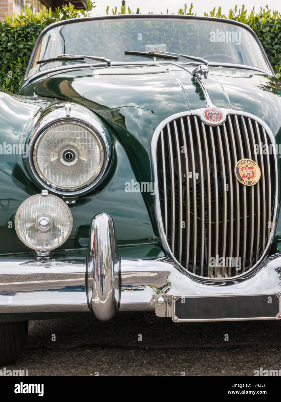 PARMA, ITALY - APRIL 2015: Jaguar Retro Vintage Car Stock Photo - Alamy