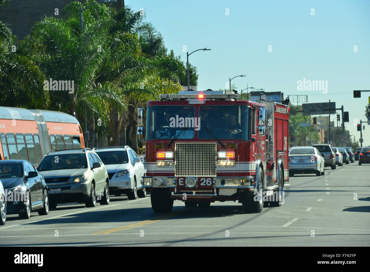 Emergency services in America Stock Photo - Alamy