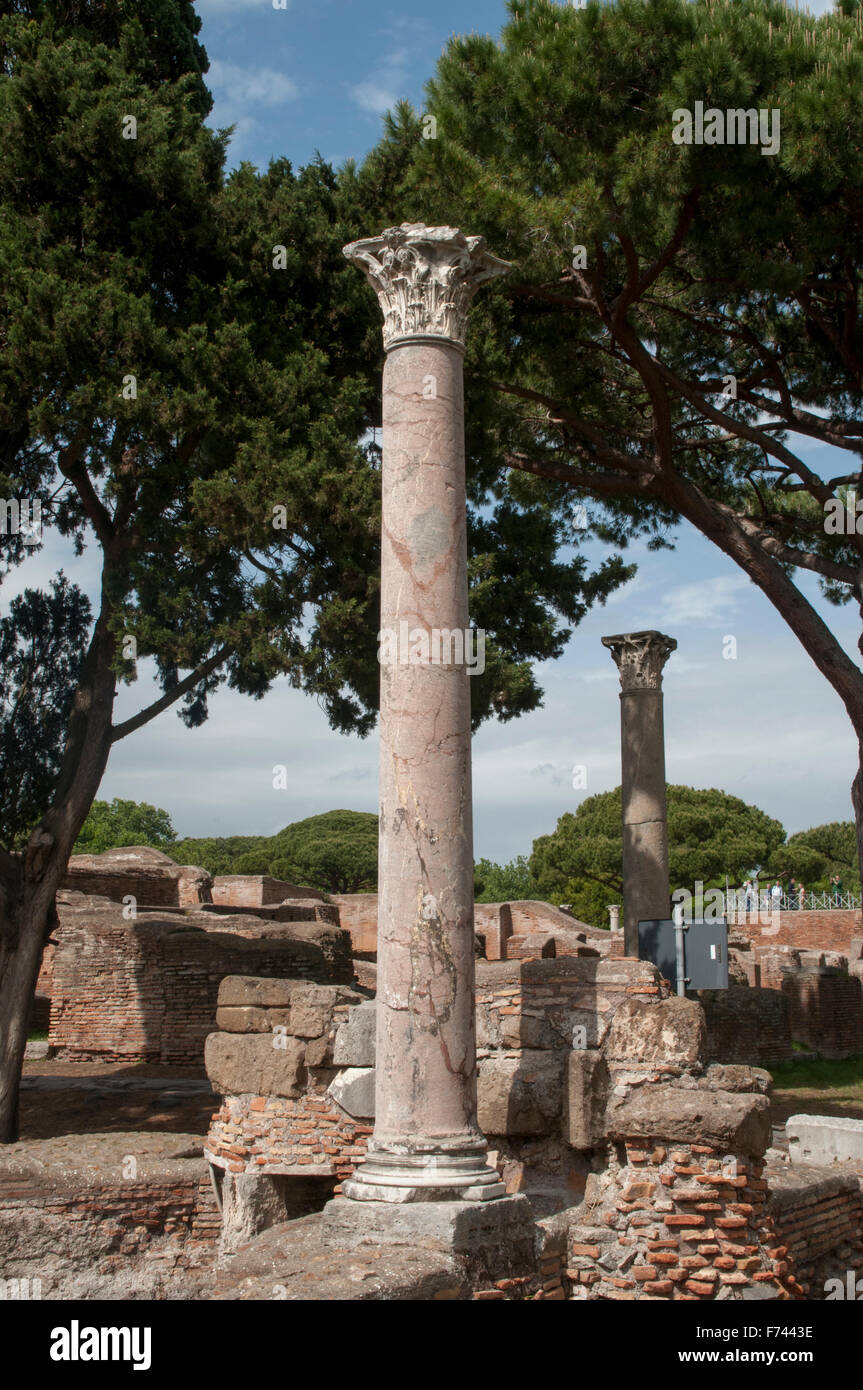 Ostia Antica was the harbor city of ancient Rome and was around 30 ...