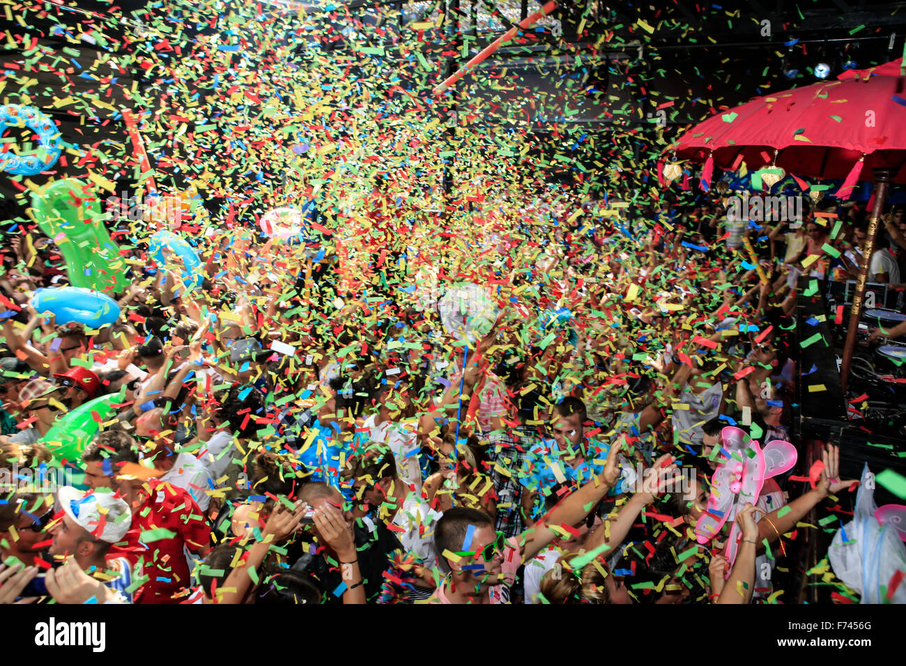 Elrow Barcelona After Hours Dance Party Crowd Stock Photo - Alamy