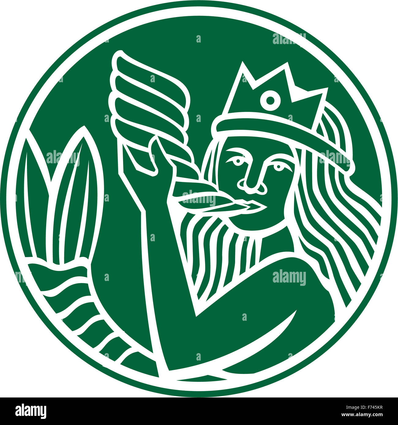 Mermaid tail artwork hi-res stock photography and images - Alamy