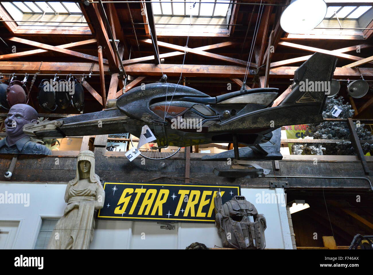 A props department at Paramount pictures in Los Angeles Stock Photo - Alamy