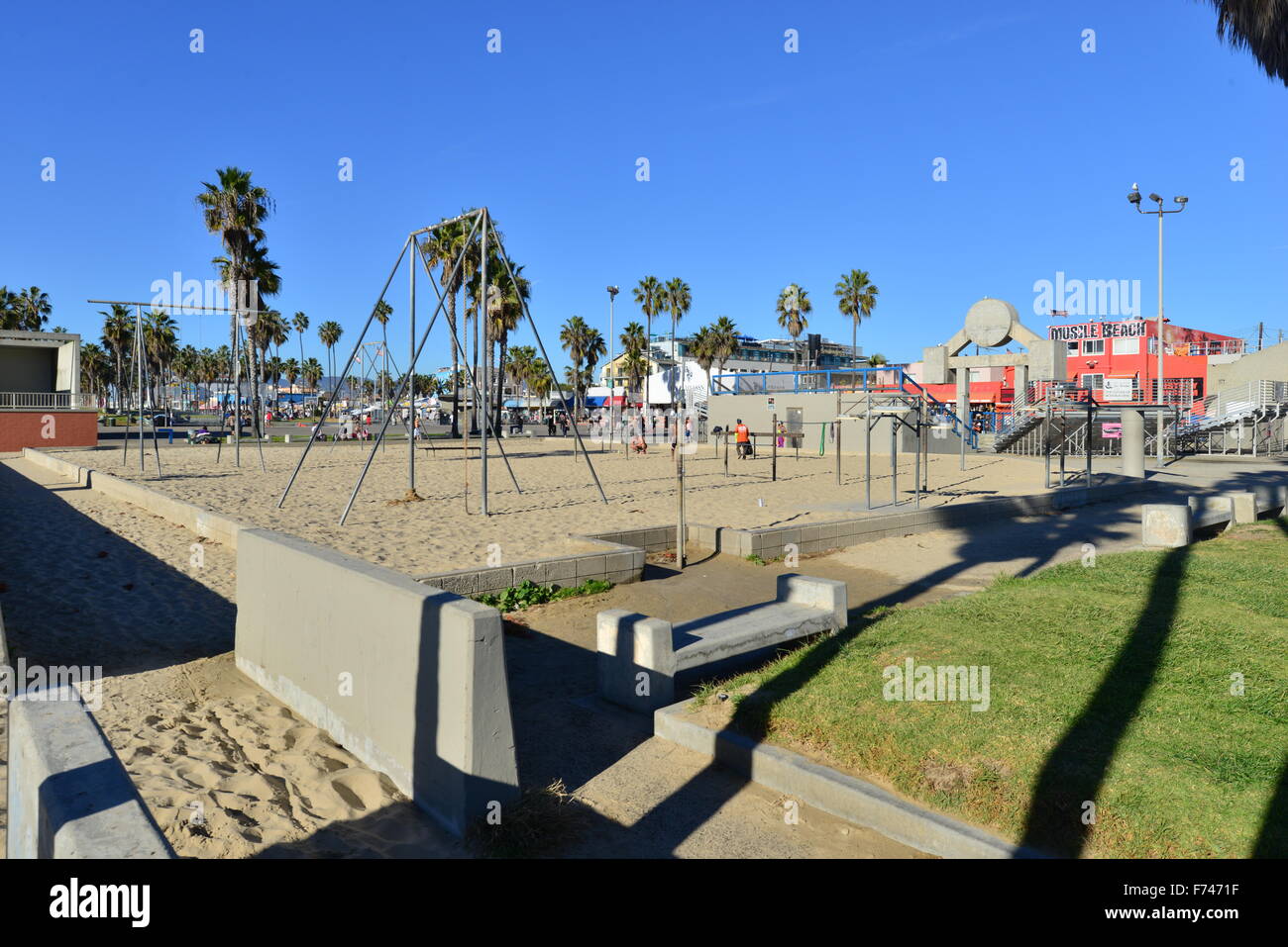 Muscle Beach California Stock Photo - Alamy