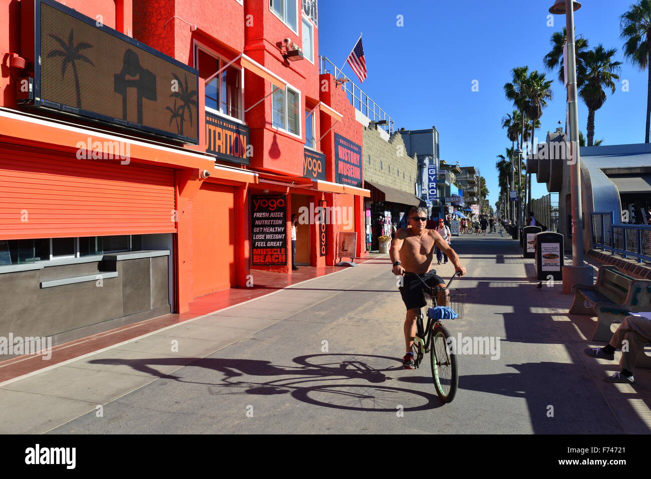 Muscle Beach California Stock Photo - Alamy
