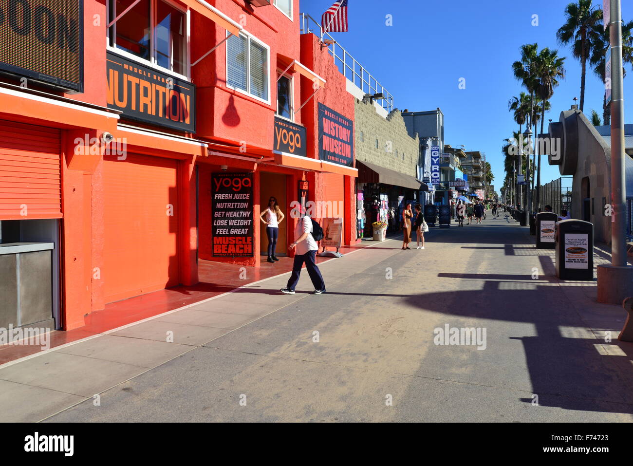 Muscle Beach California Stock Photo - Alamy