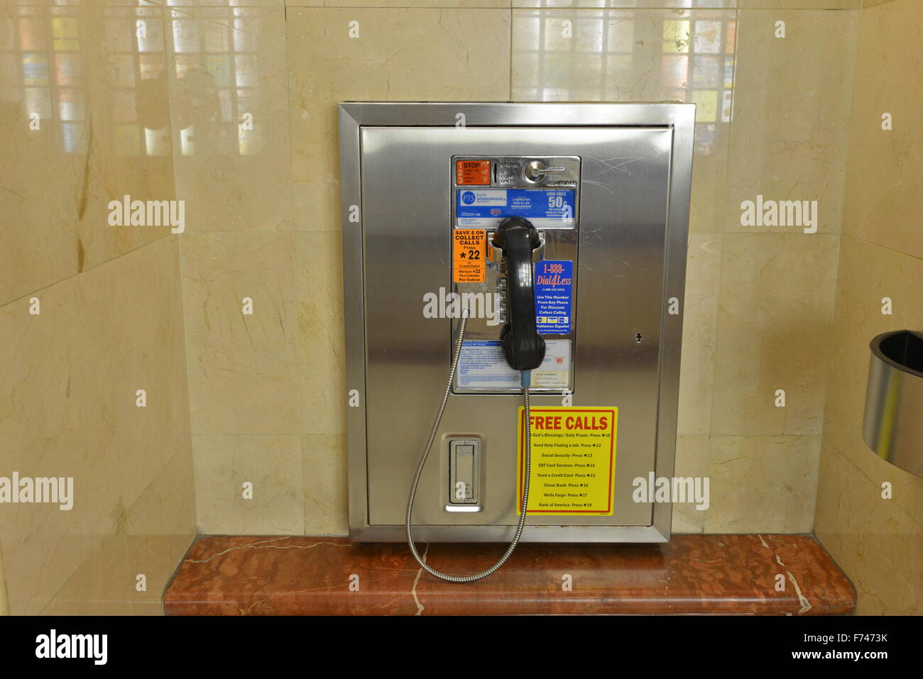 Public call phone Stock Photo - Alamy