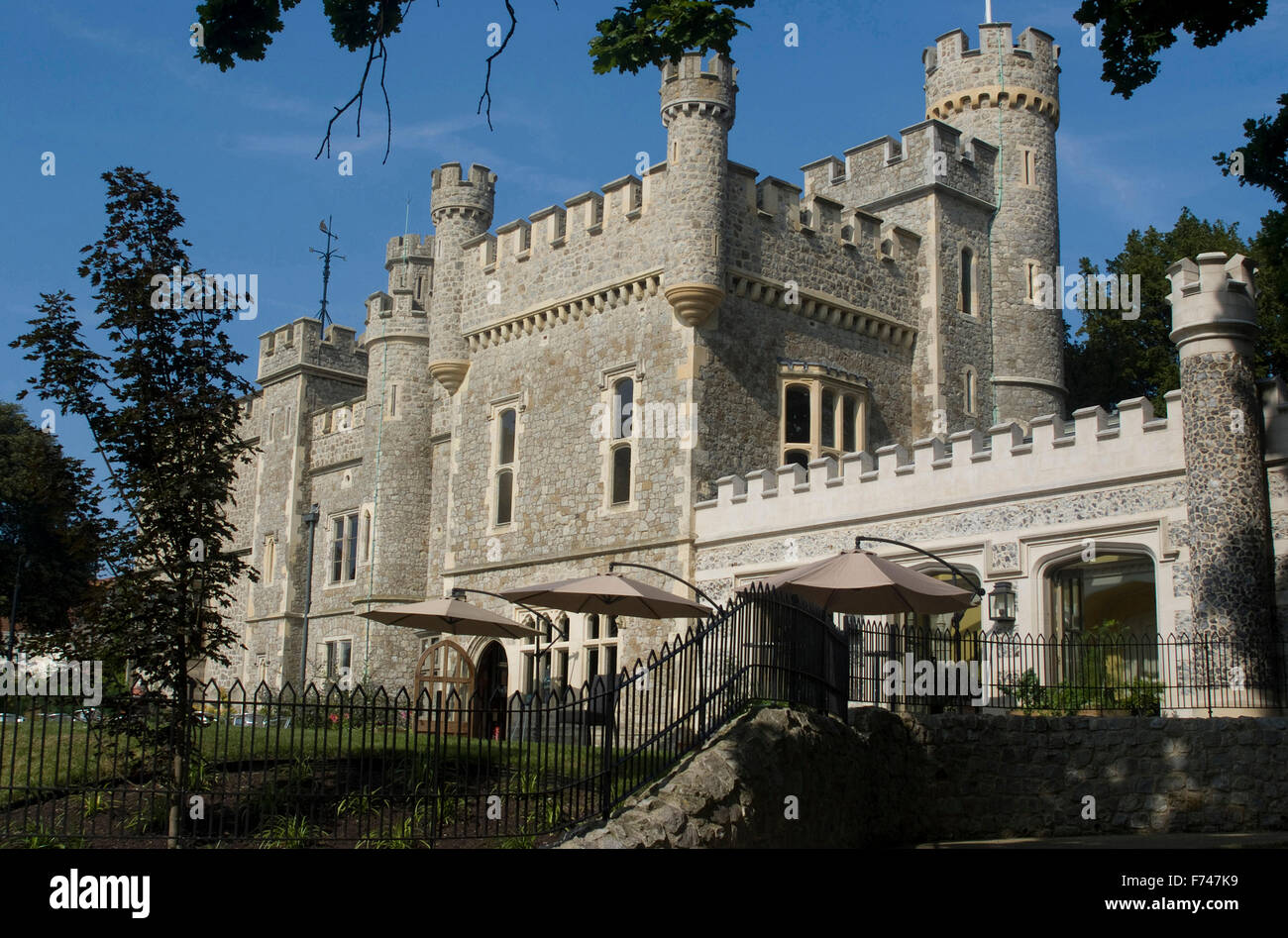 Whitstable Castle Whitstable Kent Stock Photos & Whitstable Castle ...