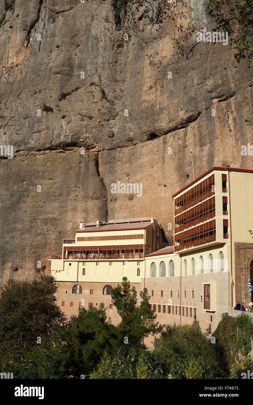 Monastery megaspileo hi-res stock photography and images - Alamy