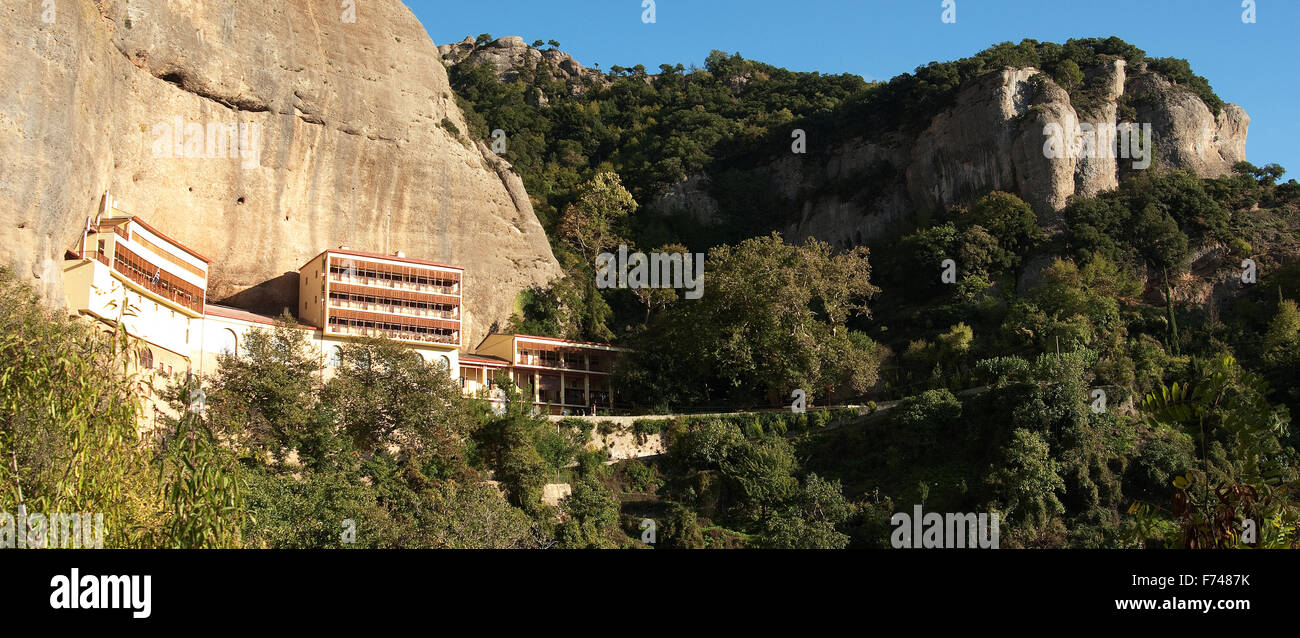 Mega Spileo monastery Peloponnesus Peloponnese Greece Europe Kalavrita ...