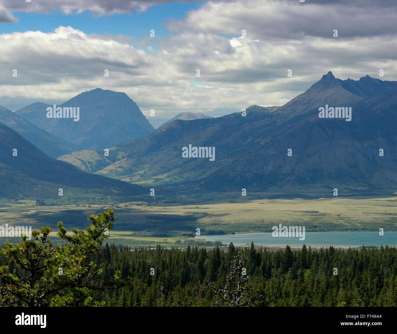 Majestic foothills in southern Alberta Stock Photo - Alamy