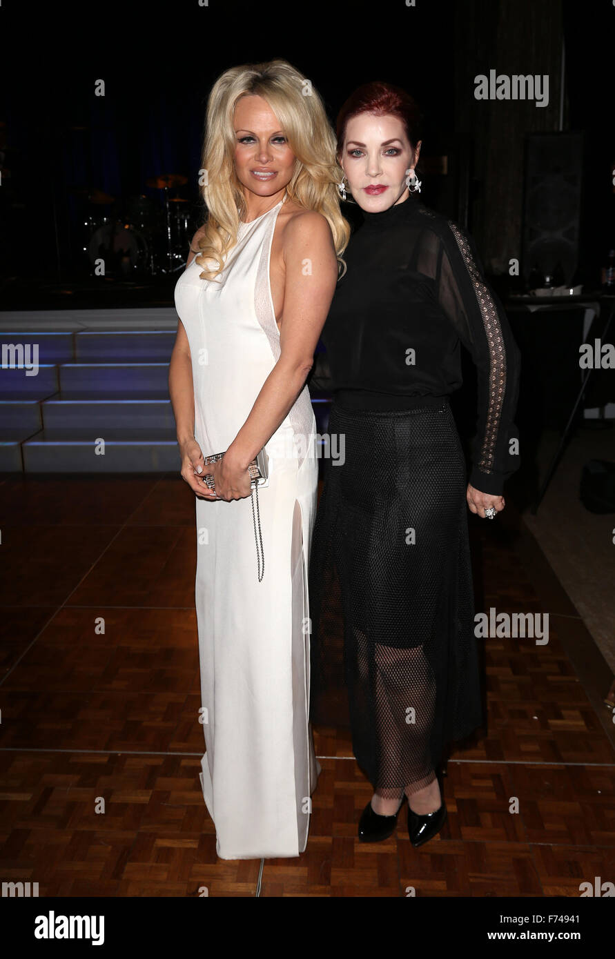 Pamela anderson and priscilla presley hi-res stock photography and ...