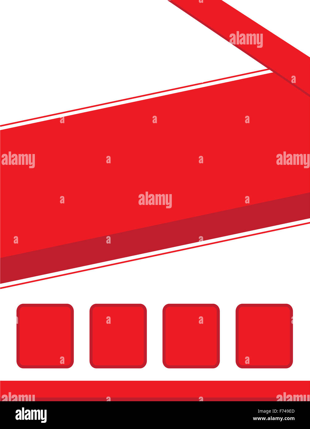 Red Flyer Background Stock Photo - Alamy