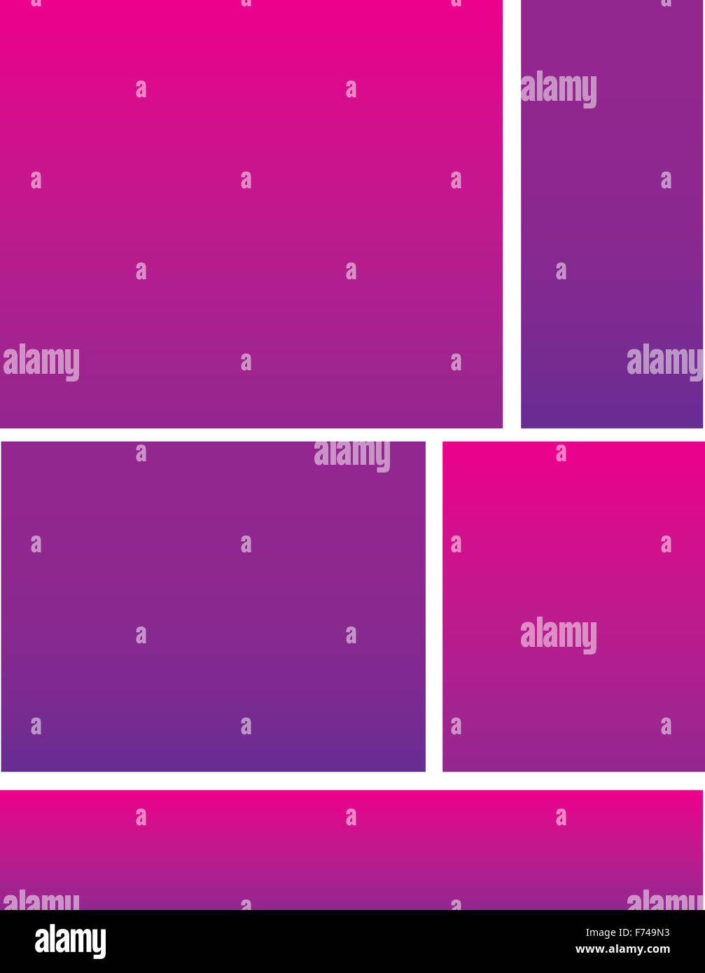 Purple And Pink Border