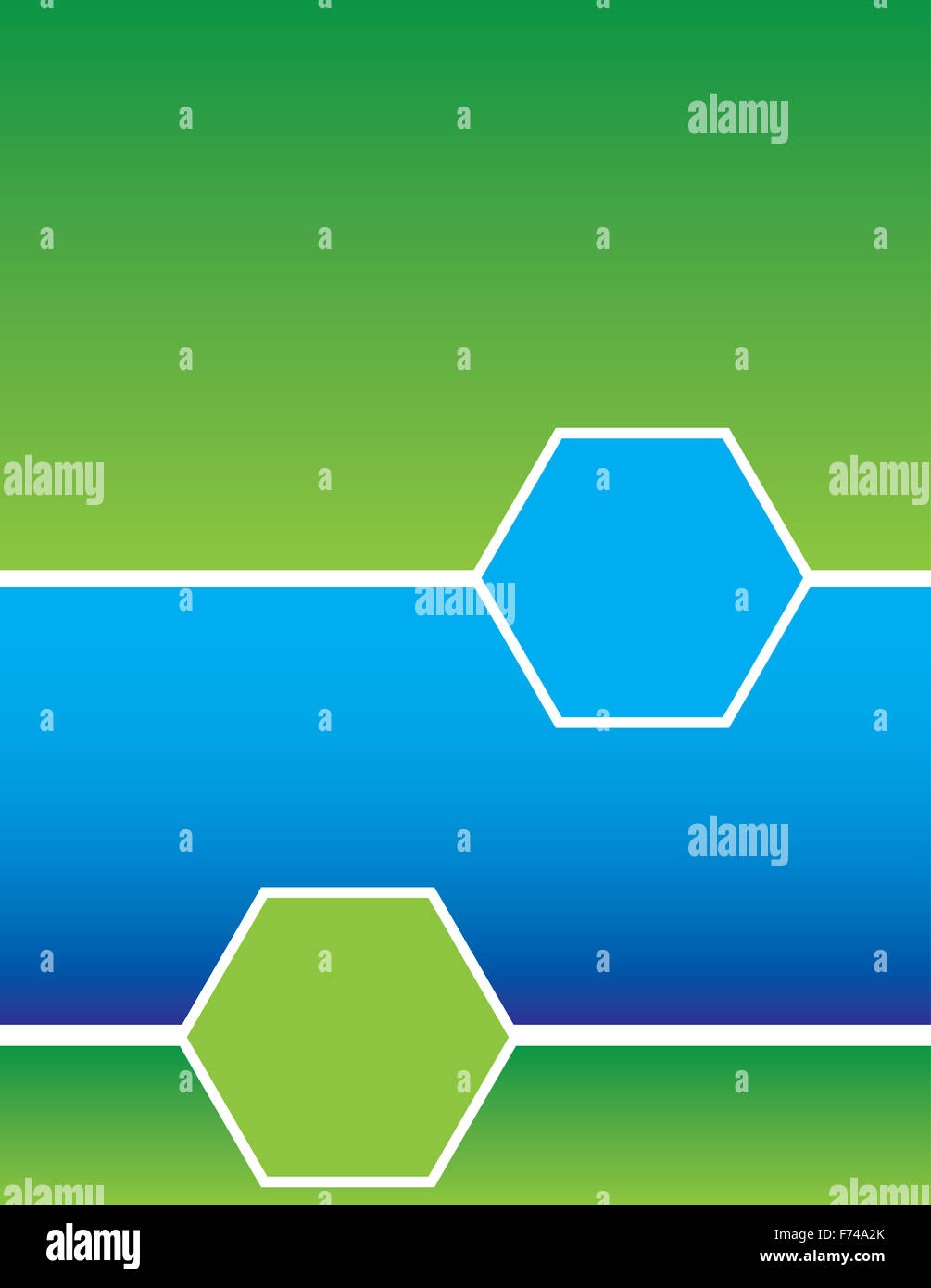 Blue Green Background Template Stock Photo - Alamy