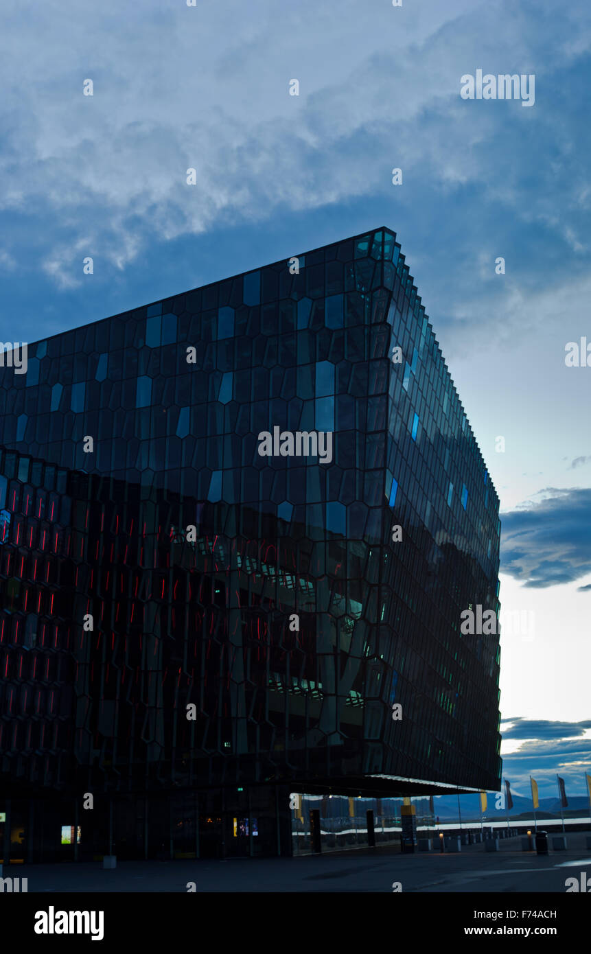 Reykjavik iceland summer opera house hi-res stock photography and ...