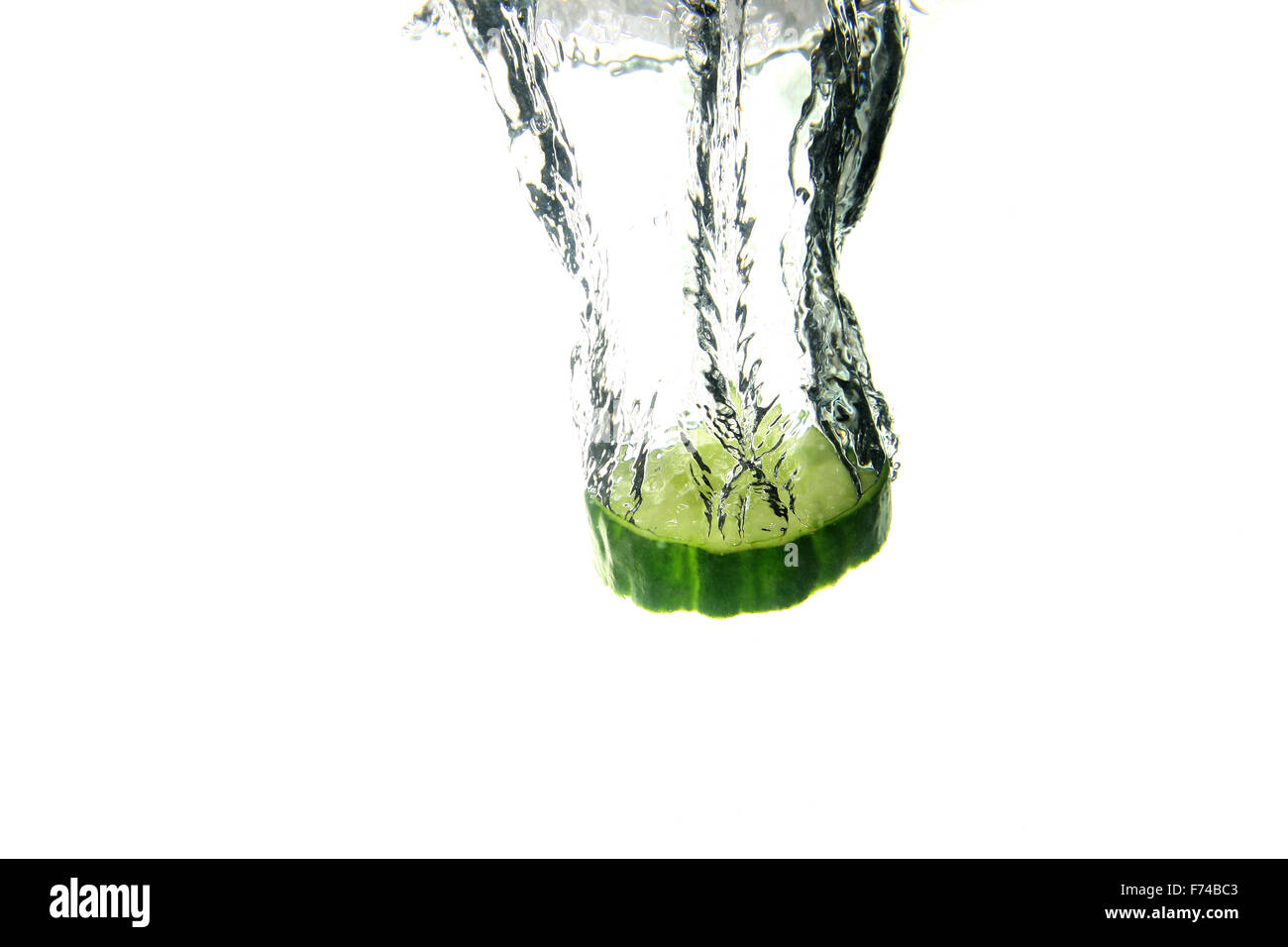 Cucumber splash hi-res stock photography and images - Alamy