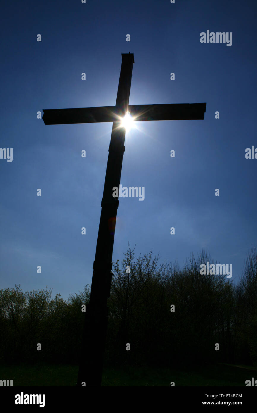 Backlit holy cross hi-res stock photography and images - Alamy