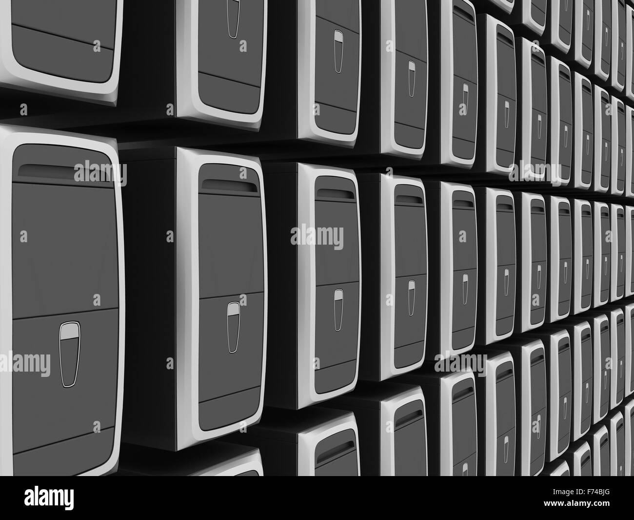 Computer network image Black and White Stock Photos & Images - Alamy