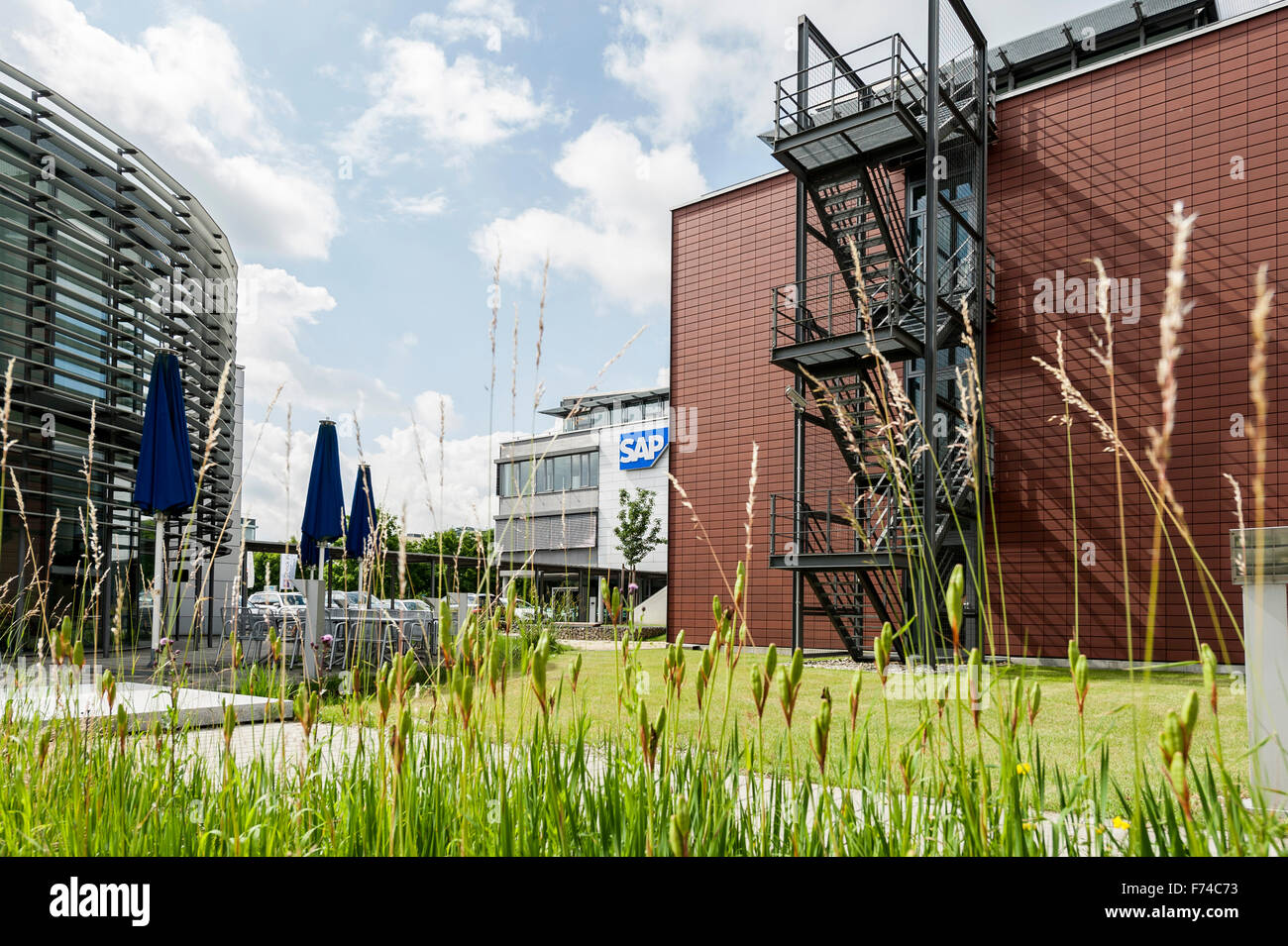 SAP Building, Hallbergmoos near Munich, Germany Stock Photo - Alamy