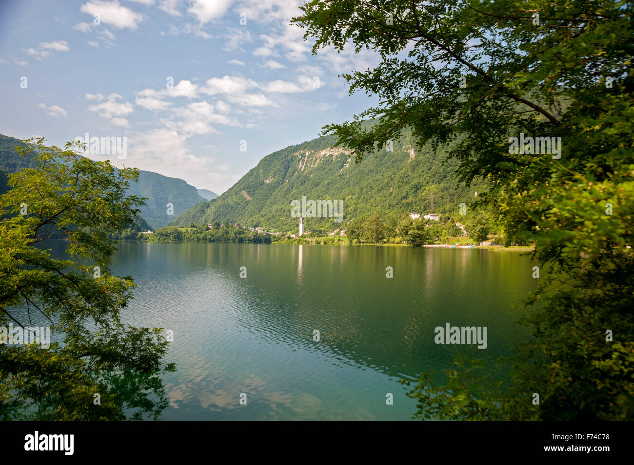 Lago di Corlo, Arsie, veneto, Italy Stock Photo - Alamy
