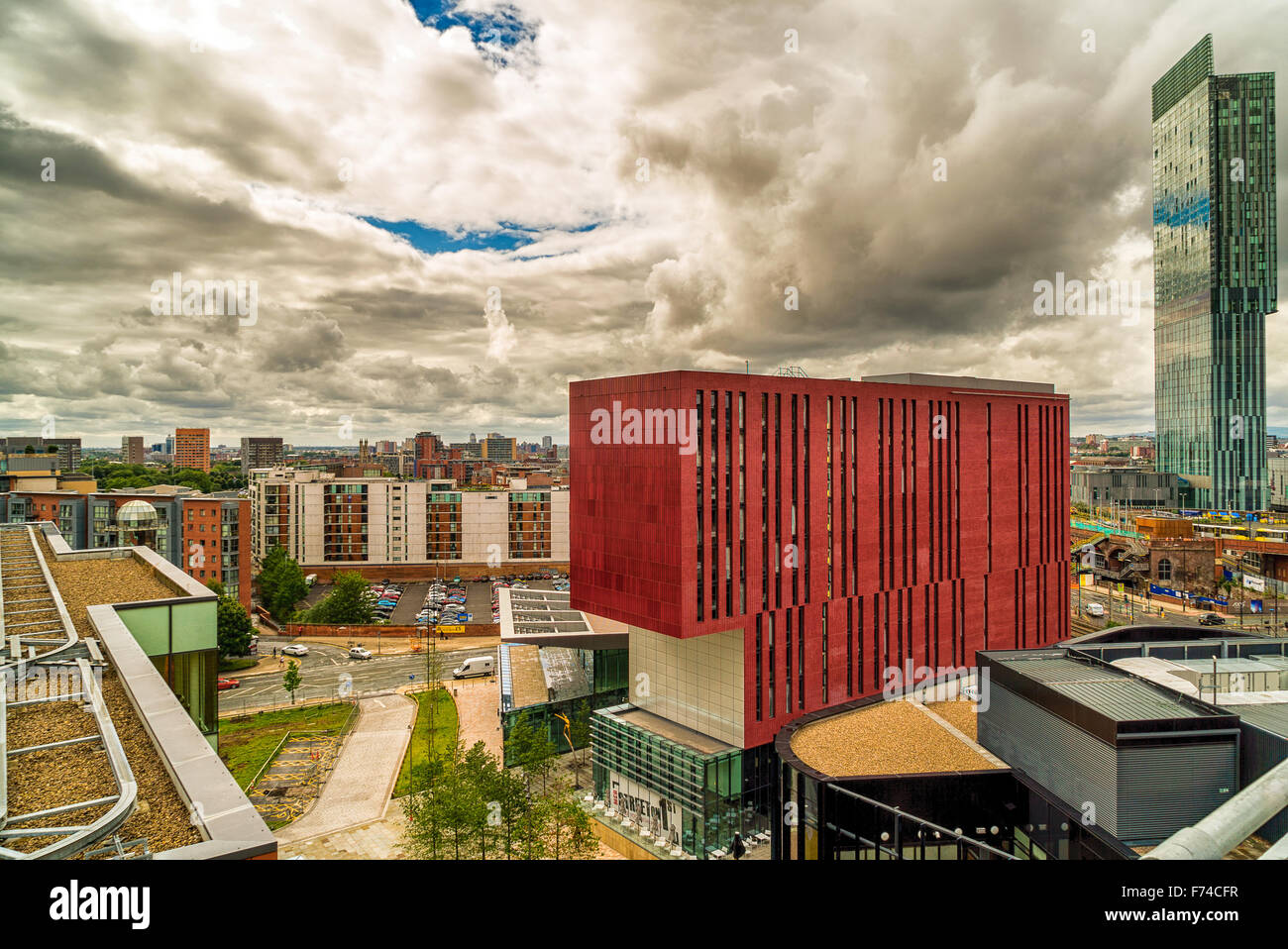 First Street, Manchester Stock Photo - Alamy