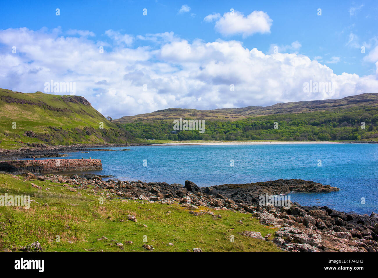 Calgary Bay, Isle of Mull Stock Photo - Alamy