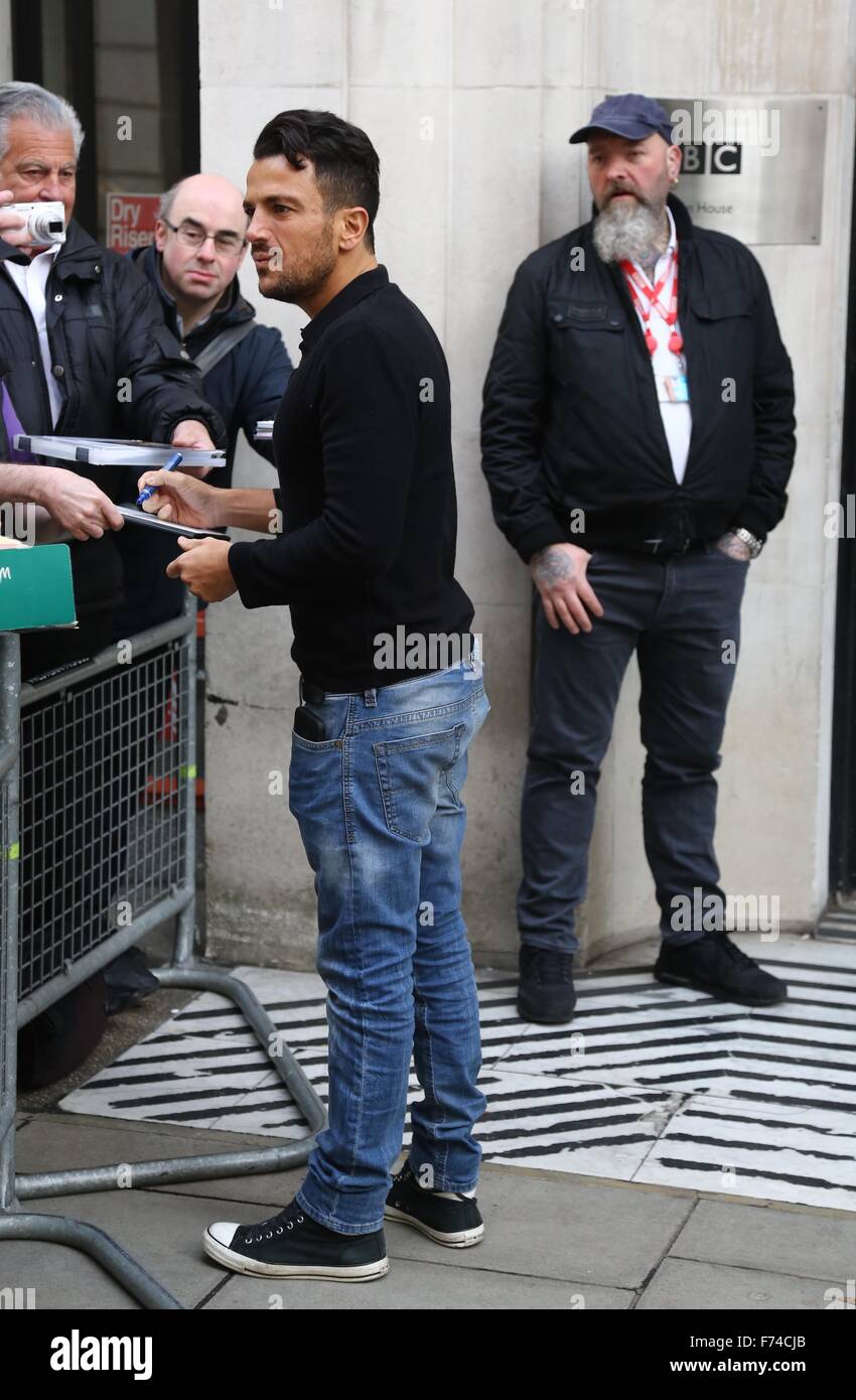 Strictly Come Dancing contestants Peter Andre and Daniel O'Donnell at ...