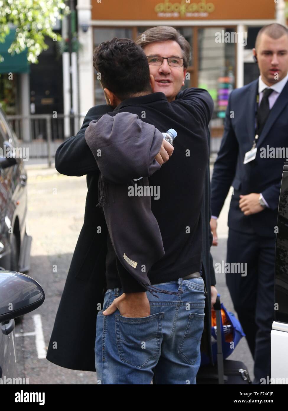 Strictly Come Dancing contestants Peter Andre and Daniel O'Donnell at ...