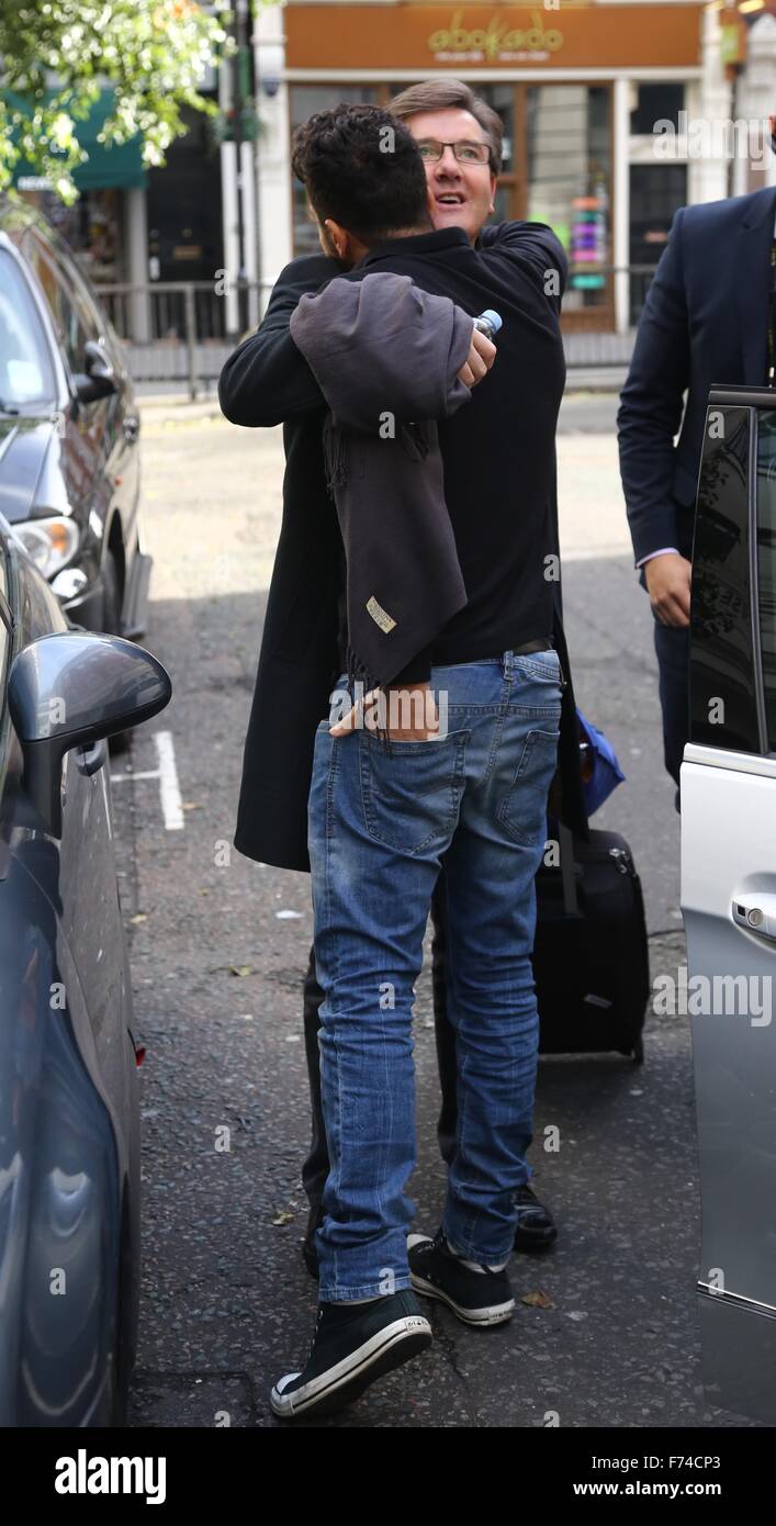 Strictly Come Dancing contestants Peter Andre and Daniel O'Donnell at ...