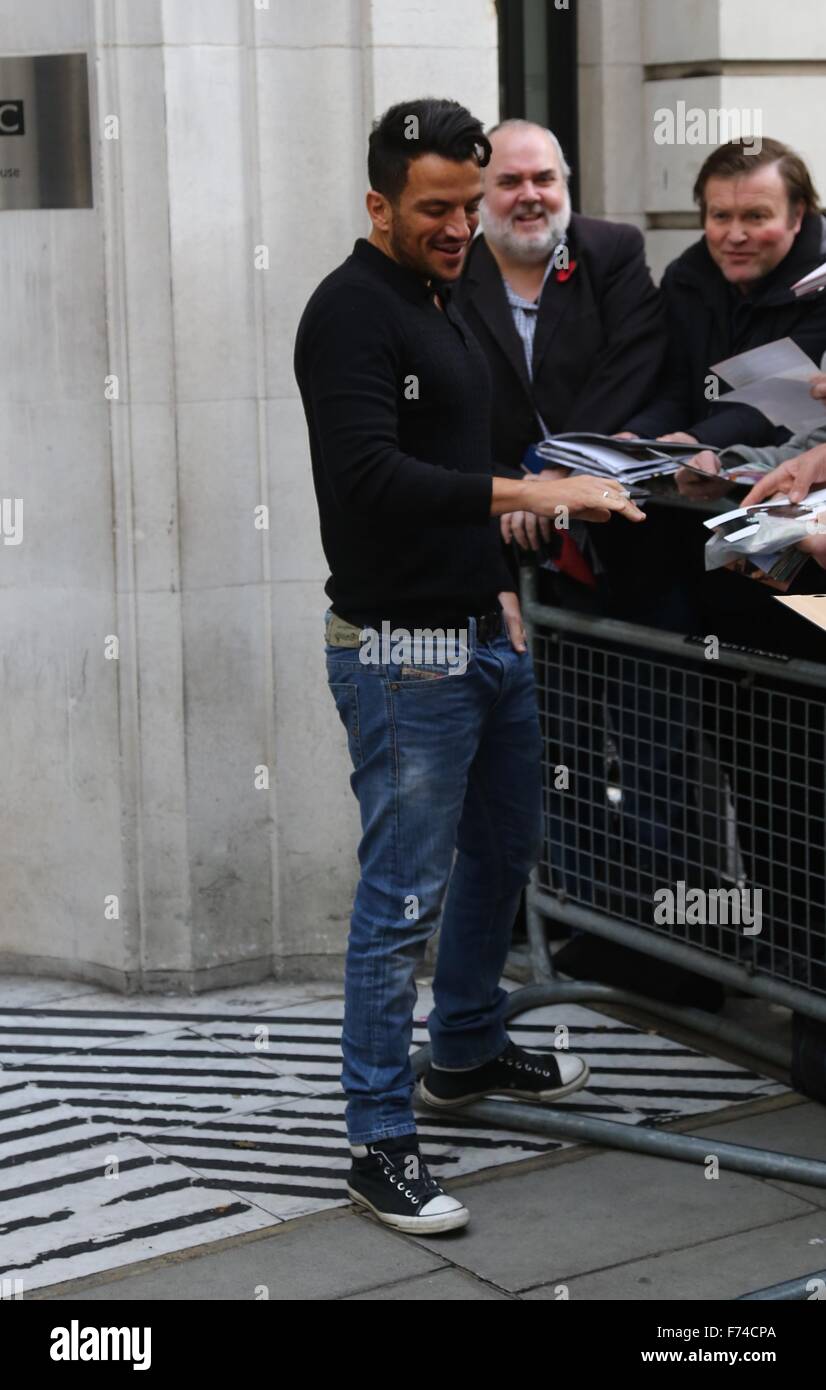 Strictly Come Dancing contestants Peter Andre and Daniel O'Donnell at ...