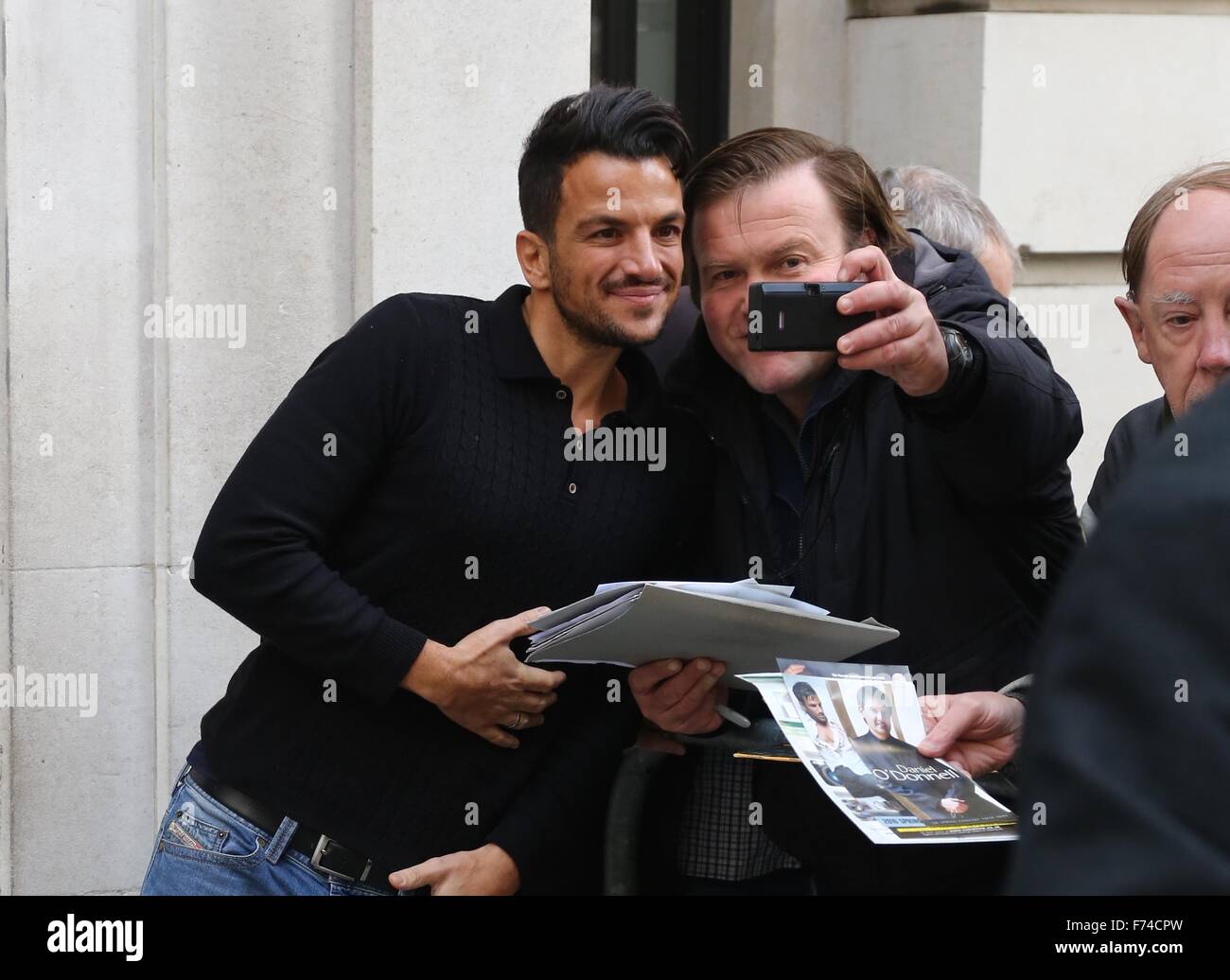 Strictly Come Dancing contestants Peter Andre and Daniel O'Donnell at ...