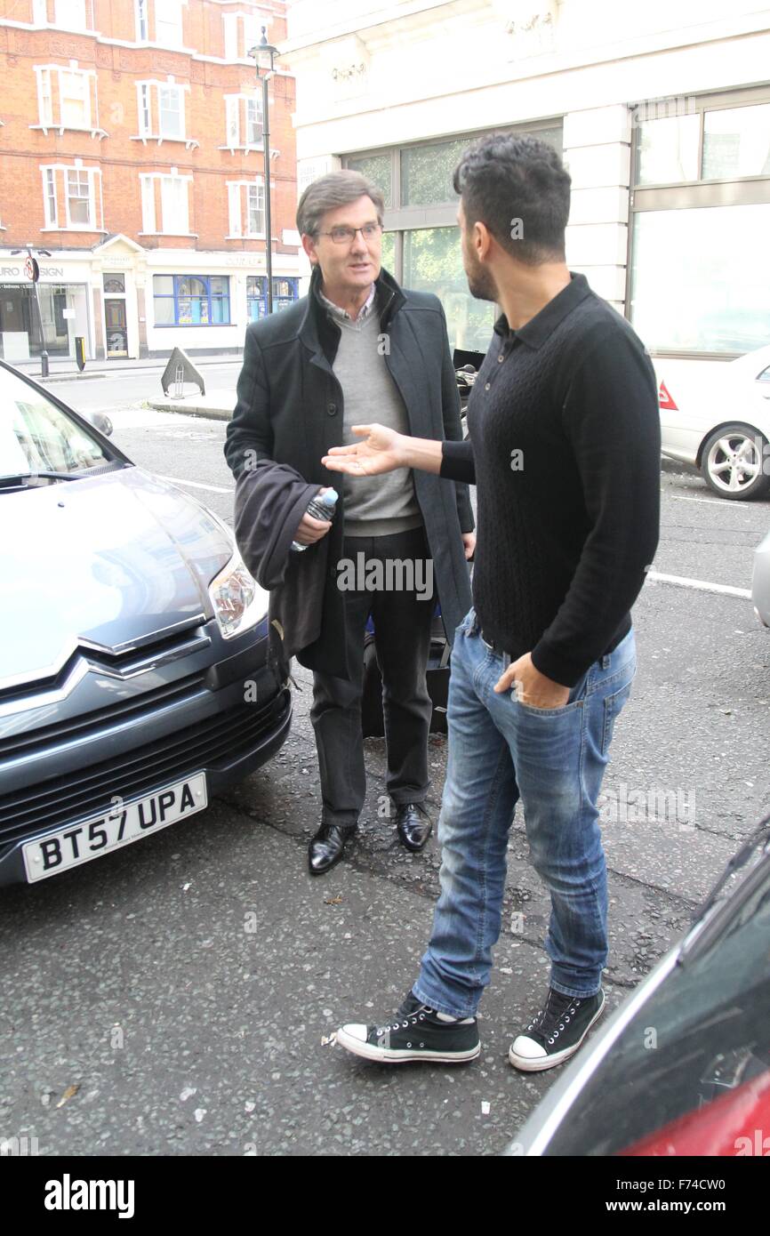 Strictly Come Dancing contestants Peter Andre and Daniel O'Donnell at ...