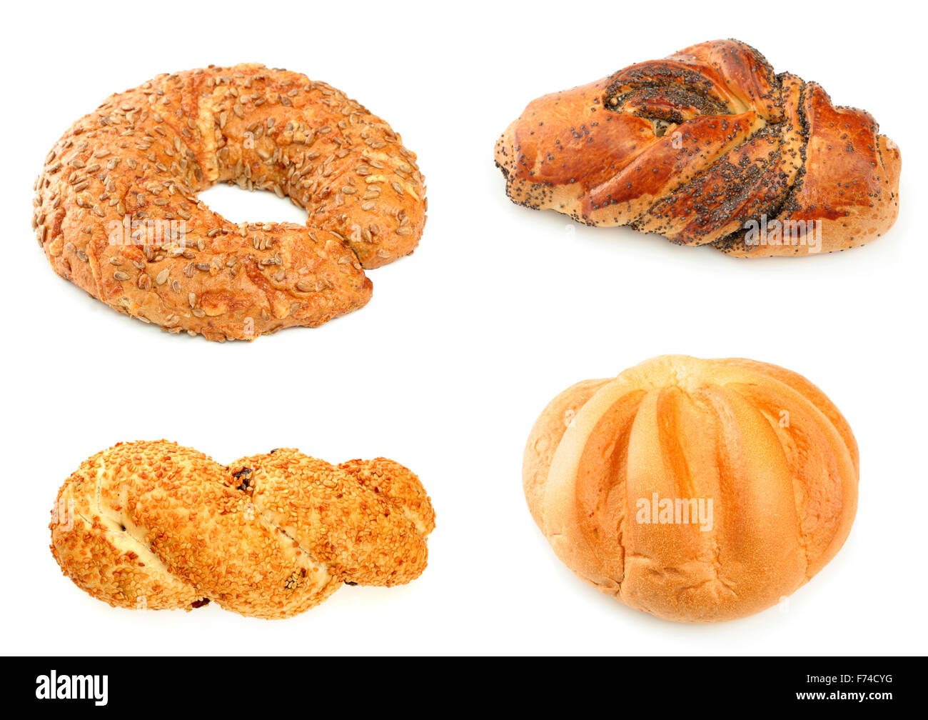 Various types of bread Stock Photo - Alamy