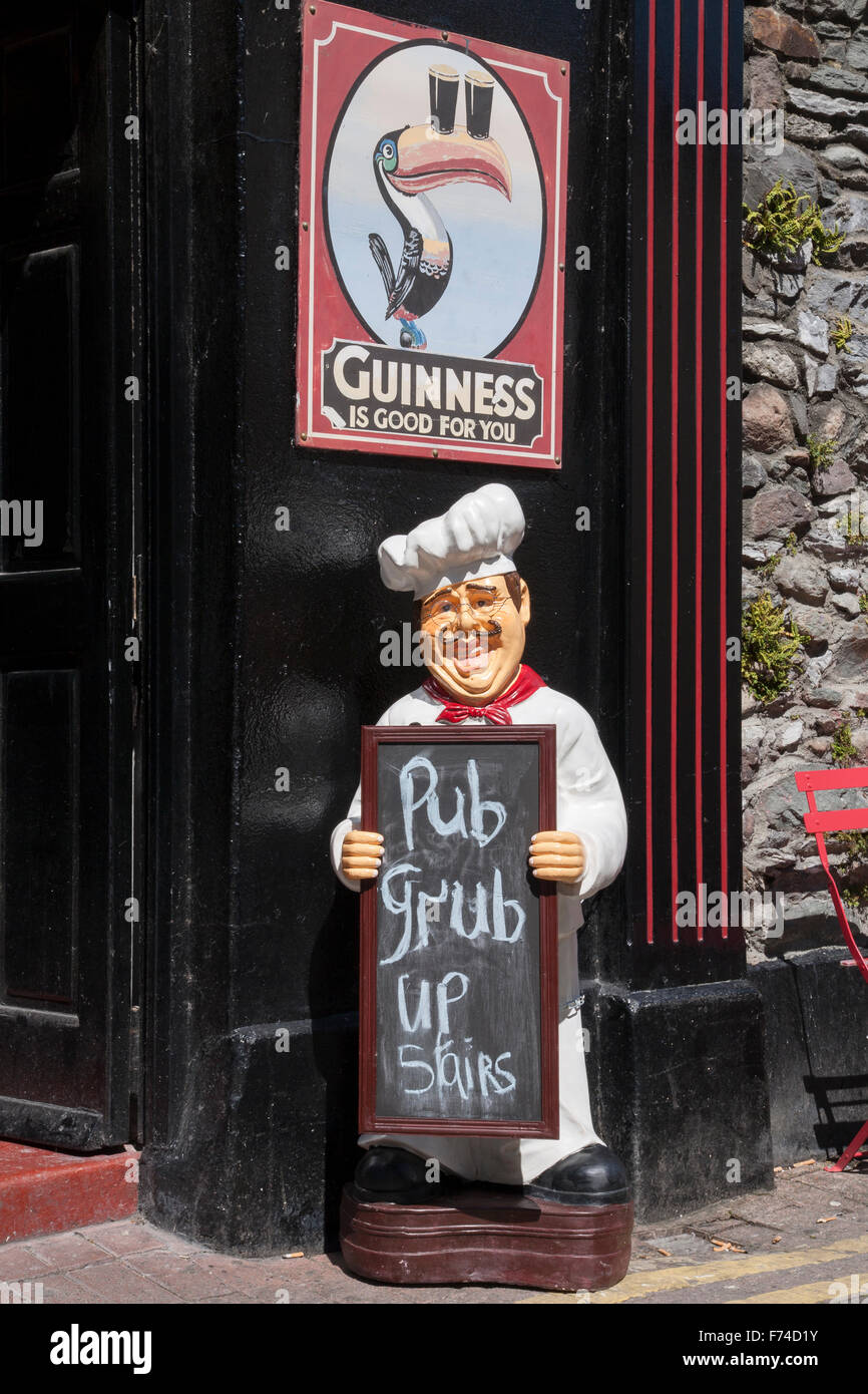 Guinness Bar, Pub and Restaurant Sign; Killarney; County Kerry; Ireland ...