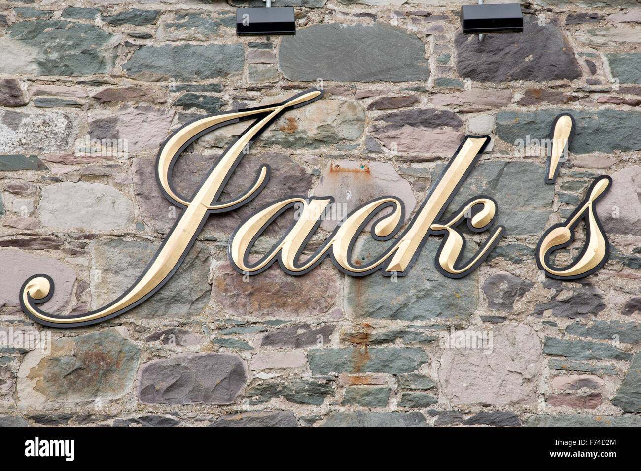 Jacks Coast Guard Station Bar and Restaurant, Killorglin, Ireland Stock ...