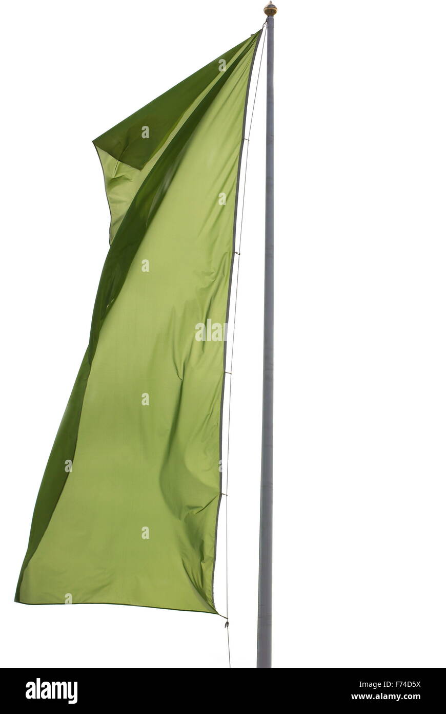 Green flag Cut Out Stock Images & Pictures - Alamy
