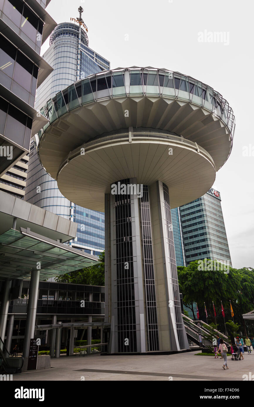 Small tower in Singapore Stock Photo - Alamy