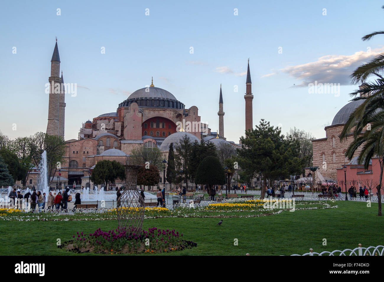 Big mosque in center of Istanbul Stock Photo - Alamy