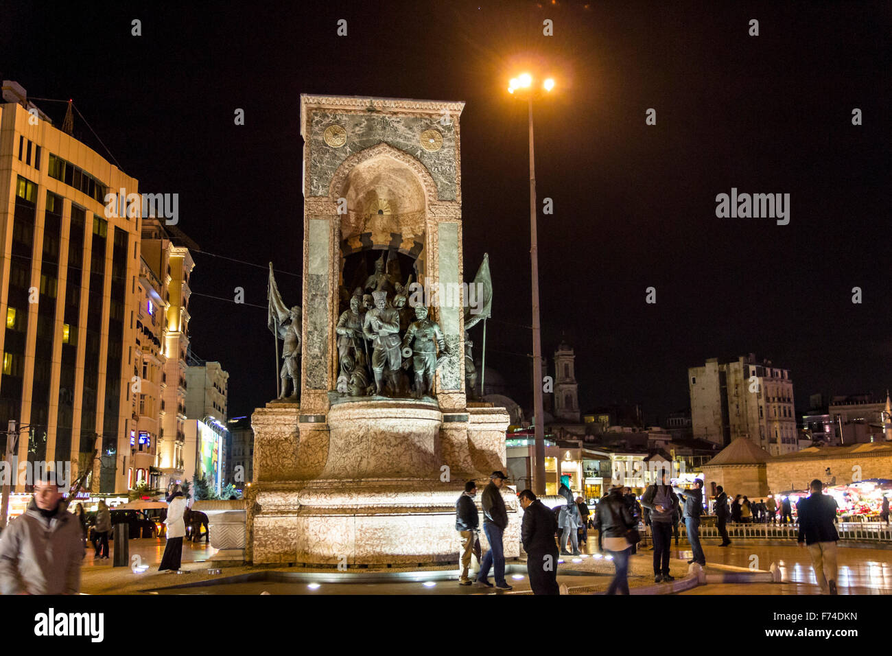 Taksim istanbul night hi-res stock photography and images - Alamy