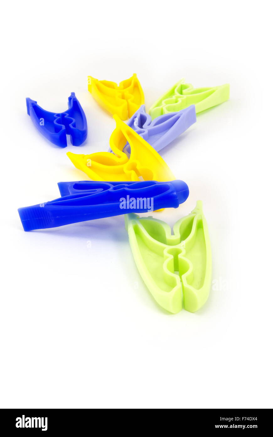 White clothes peg hi-res stock photography and images - Alamy