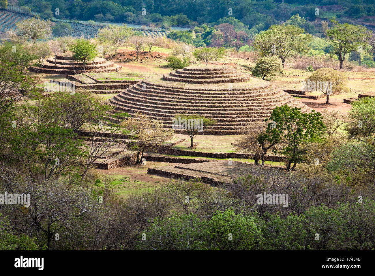 Guachimontones pyramids hi-res stock photography and images - Alamy