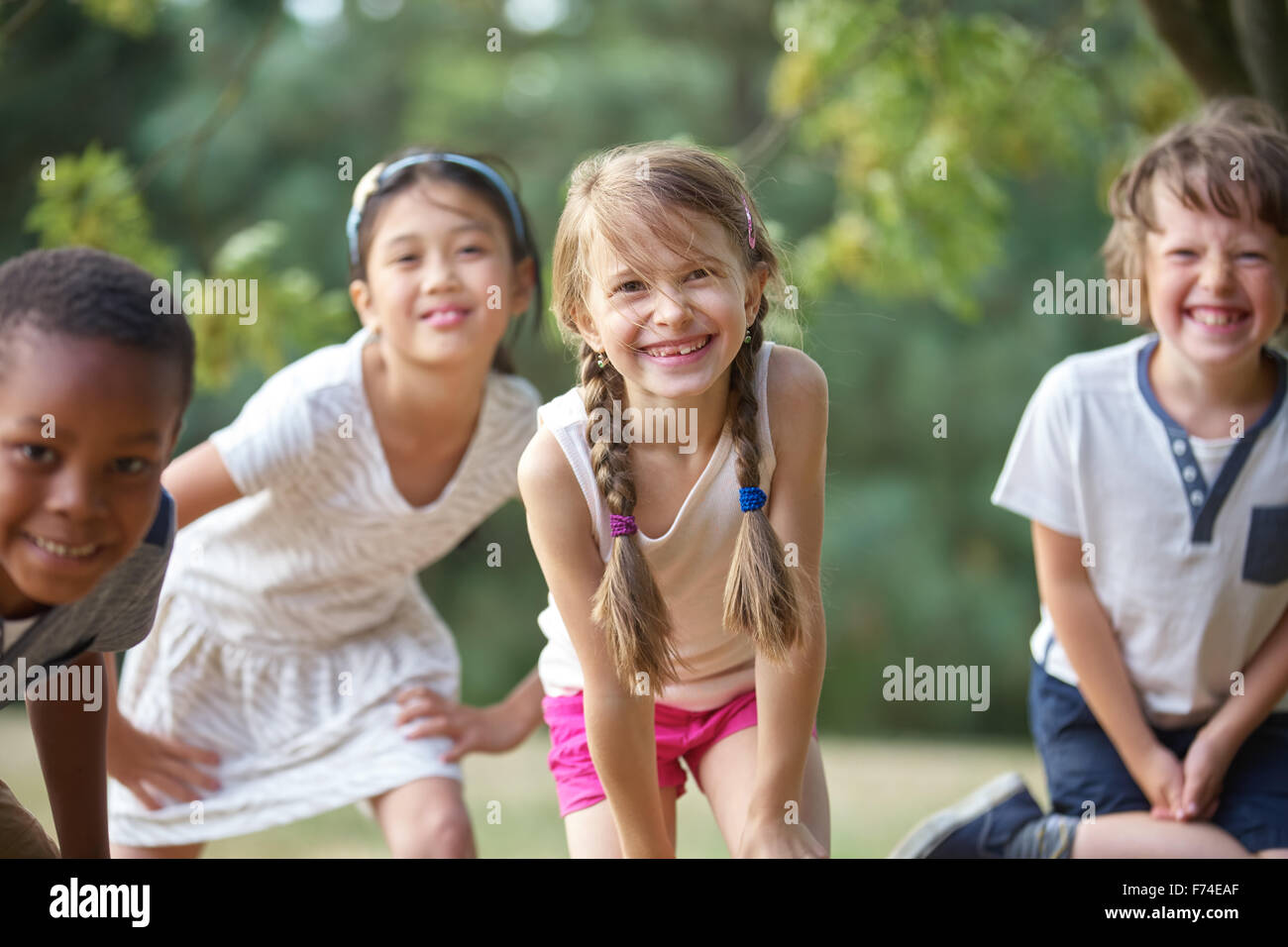 Children having fun hi-res stock photography and images - Alamy
