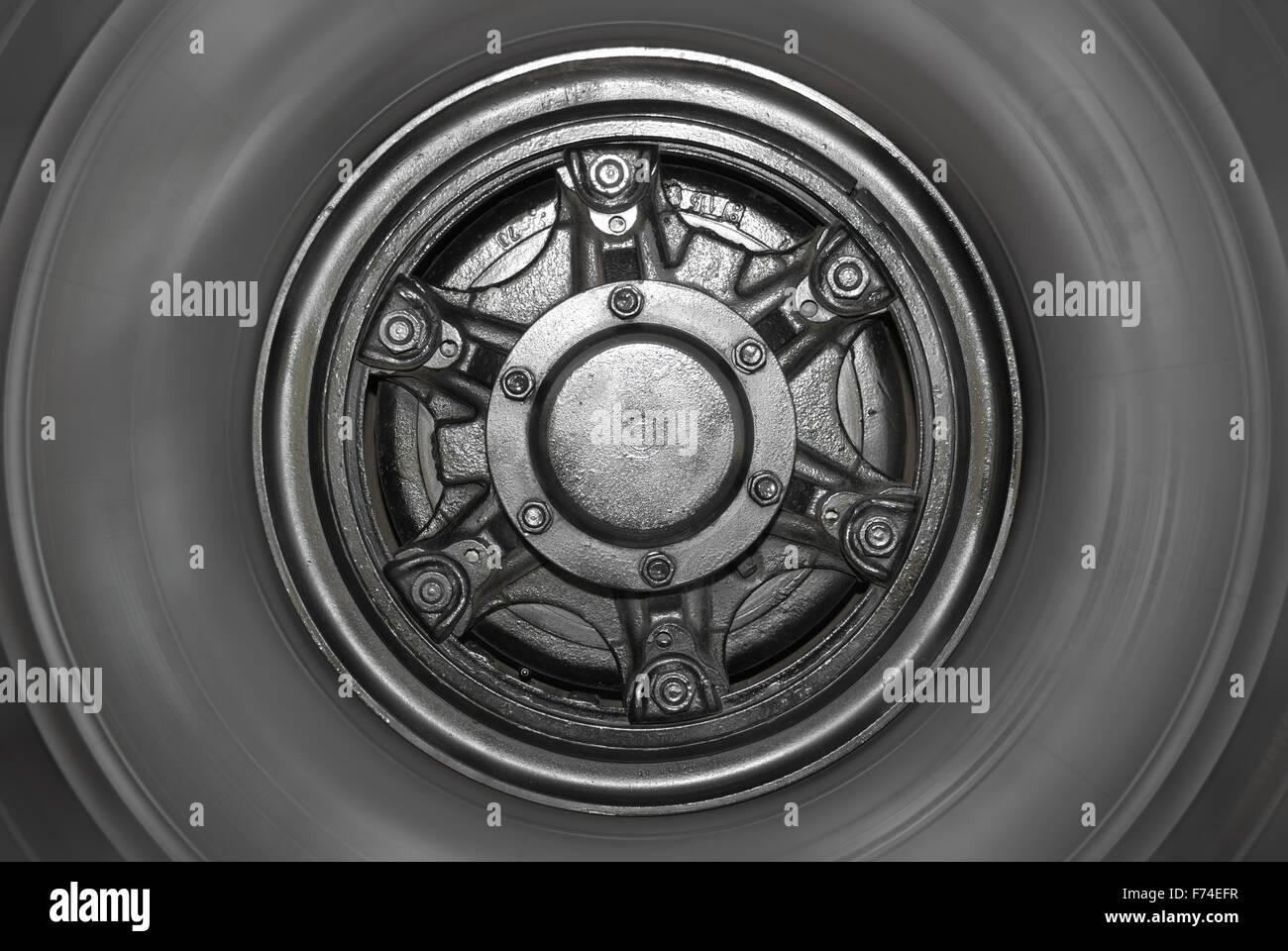 Wheel of a lorry Stock Photo - Alamy