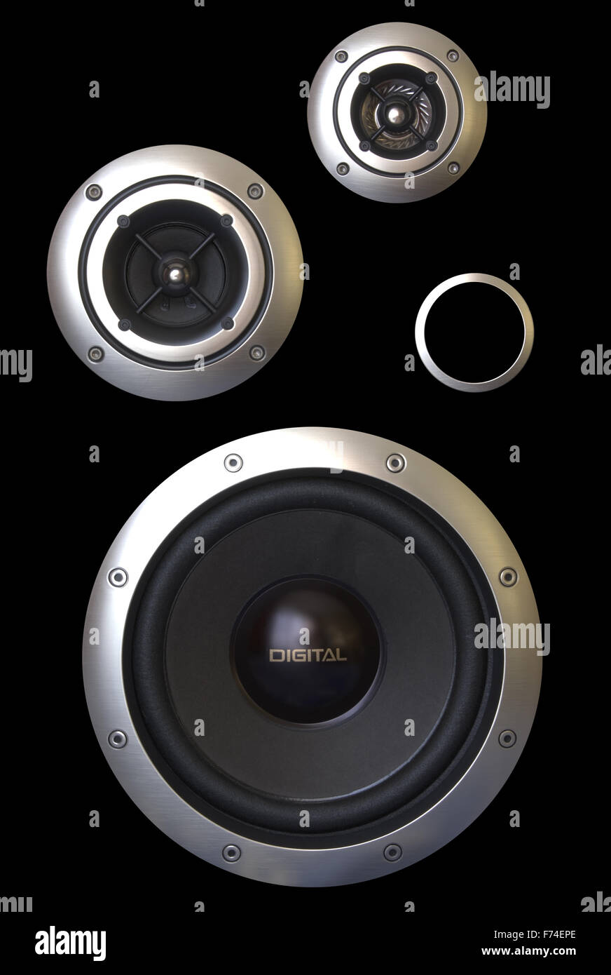 Loudspeaker loudspeakers speaker speakers hi-res stock photography and ...