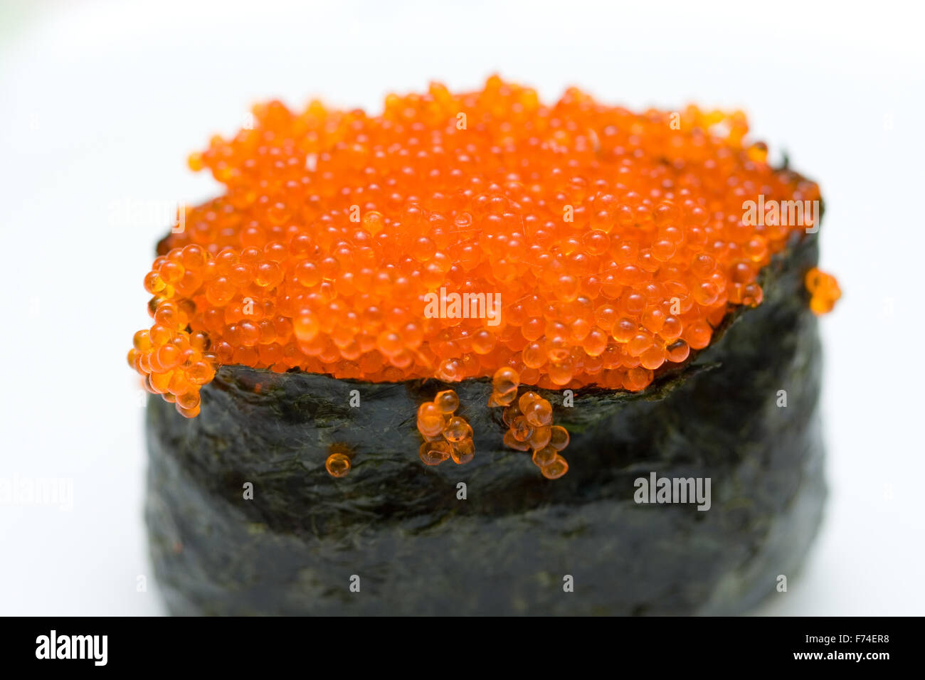 sushi with red roe Stock Photo - Alamy