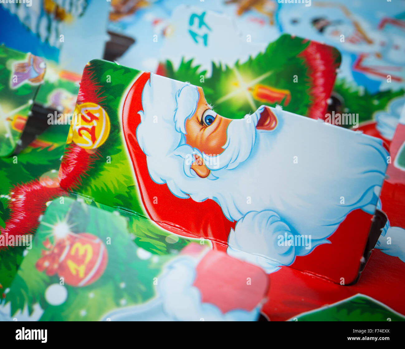 Sieversdorf, Germany. 24th Nov, 2015. The 24th door of an Advent ...