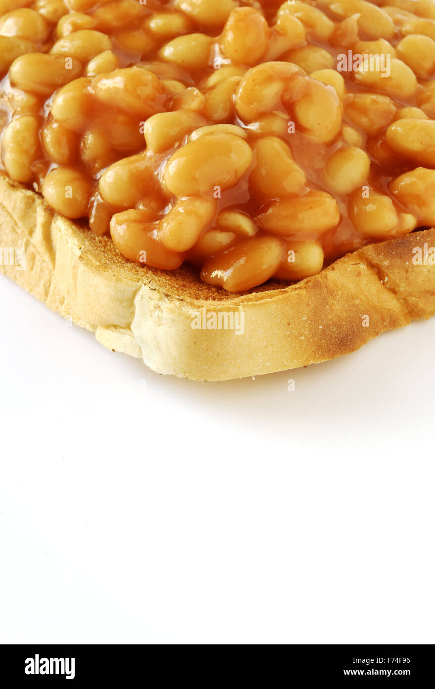 beans on toast 01 Stock Photo - Alamy