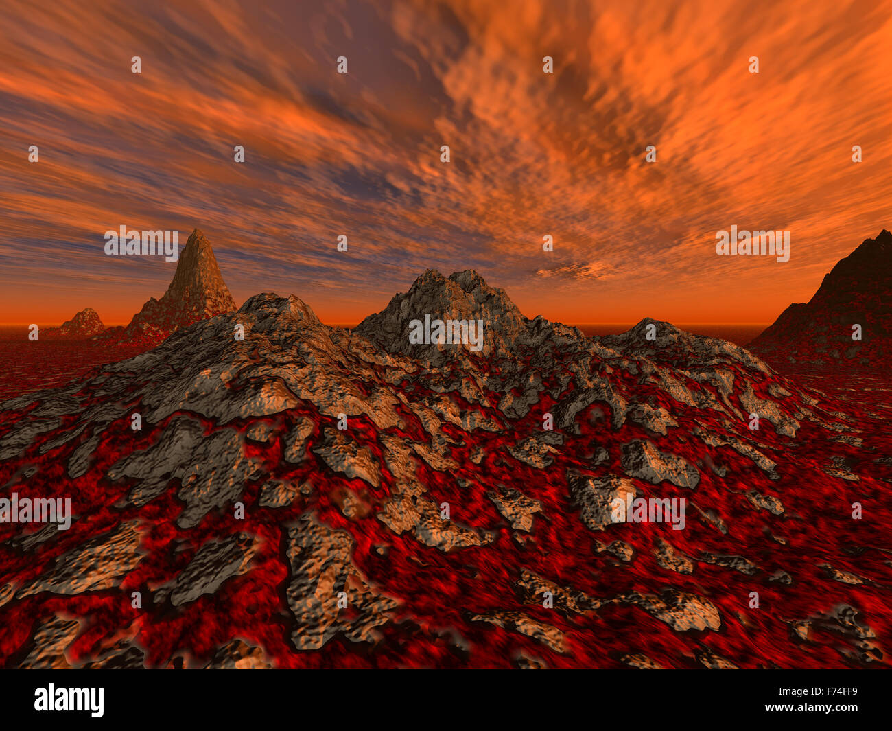 Hell earth hi-res stock photography and images - Alamy