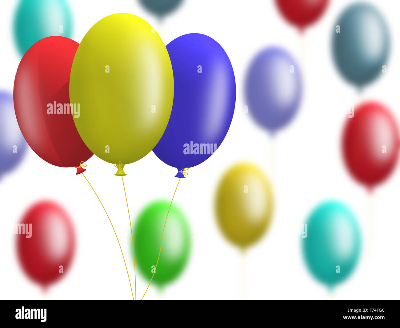 Balloons decoration design hi-res stock photography and images - Alamy