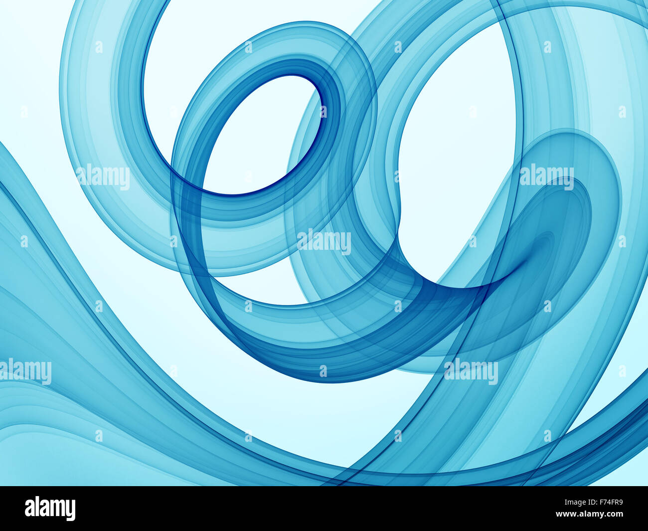 abstract blue swirls Stock Photo - Alamy